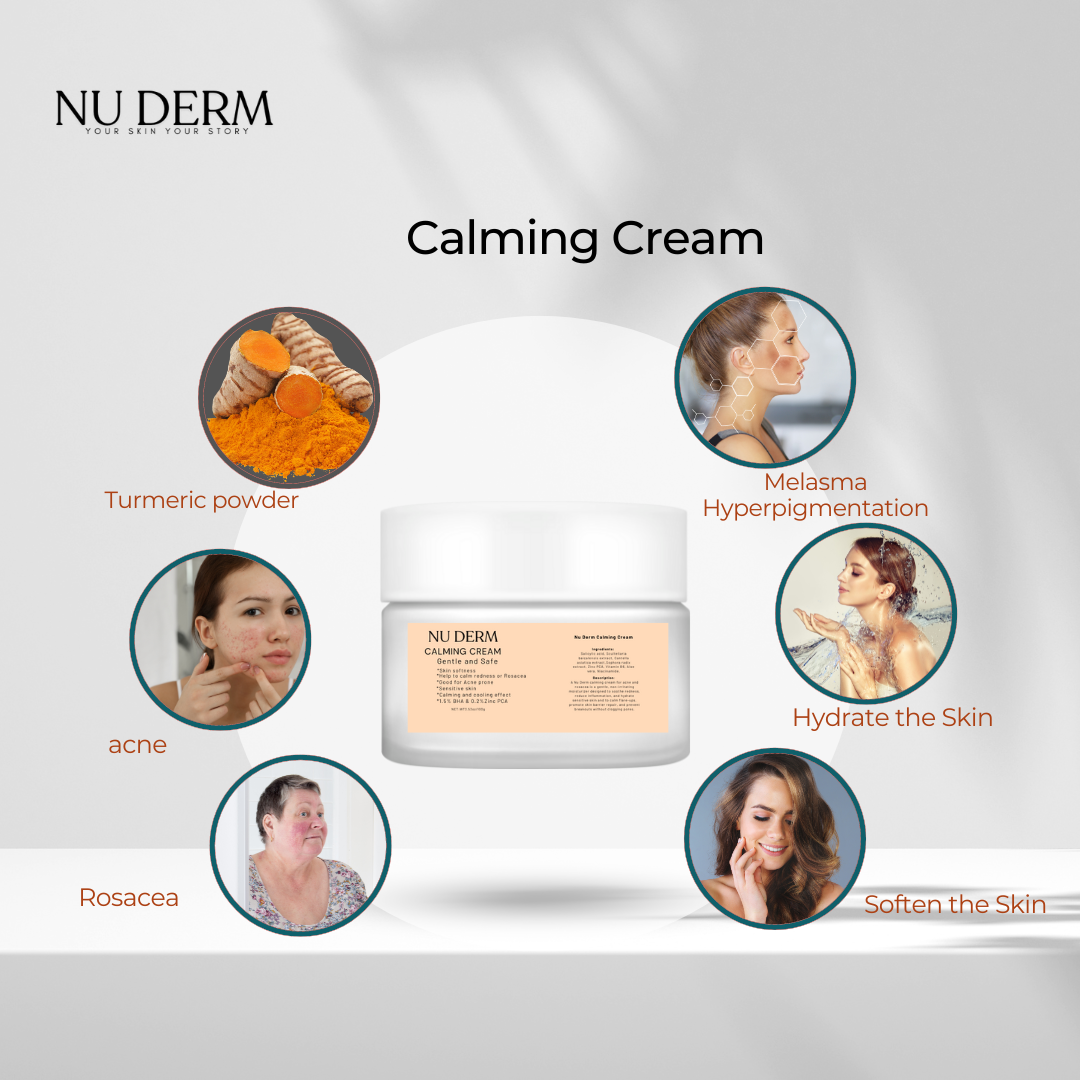 Nu Derm Calming cream - Amsterdam Skincare
